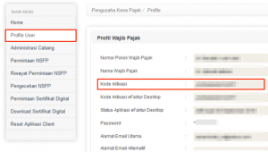 Password Enofa dan Kode Aktivasi - e-Faktur Pajak